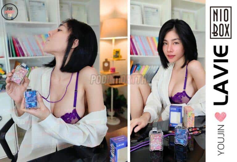 รีวิว LAVIE NIO BOX 9000 PUFF Feat. YOUJIN — Pod import TH