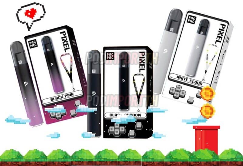 เครื่อง PACPAC Pixel - Close system พอตเปลี่ยนหัว เปิด/ปิดไฟได้ แถมสายคล้อง! — Pod import TH